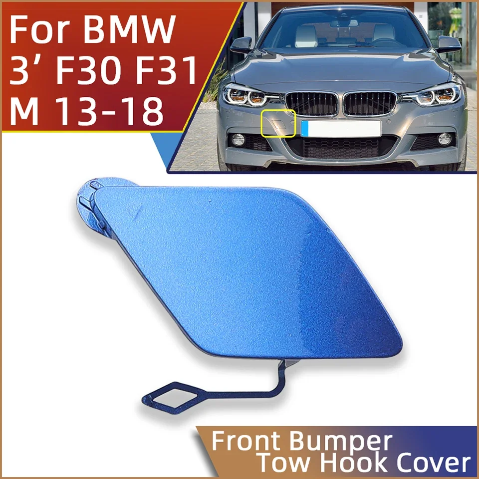 Car-Front-Bumper-Towing-Hook-Eye-Cover-Cap-For-BMW-3-Series-320-325-328 ...