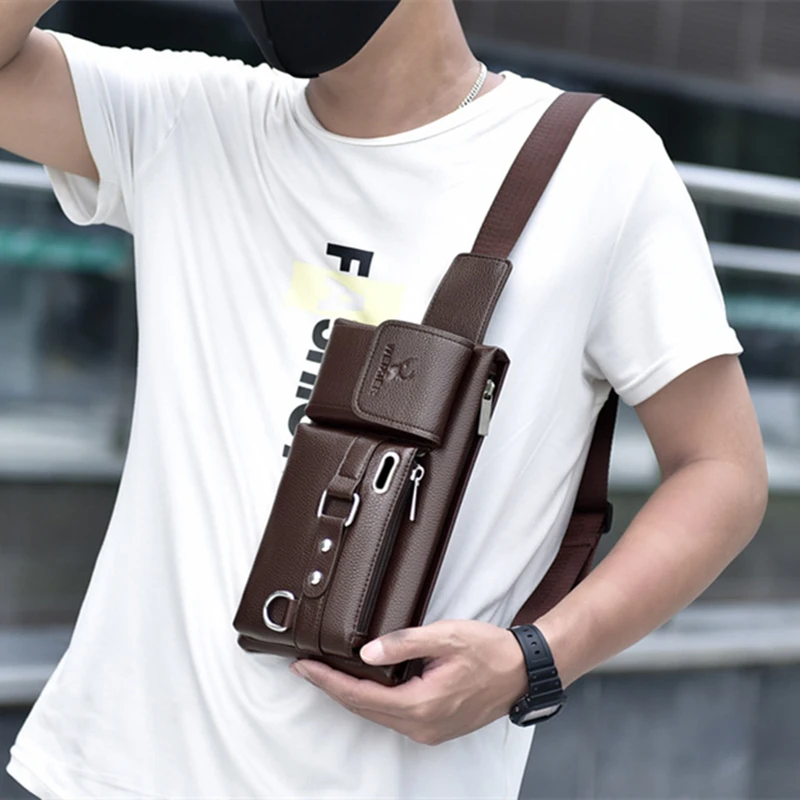 Men-s-Waist-Bag-Vintage-PU-Male-Fanny-Pack-Male-Shoulder-Chest-Bags-for ...