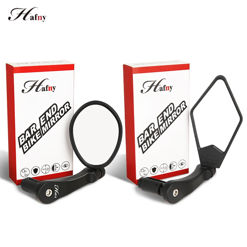 Hafny Original Bicycle Handlebar End Mirrors Rotatable Road Bike Rear ...