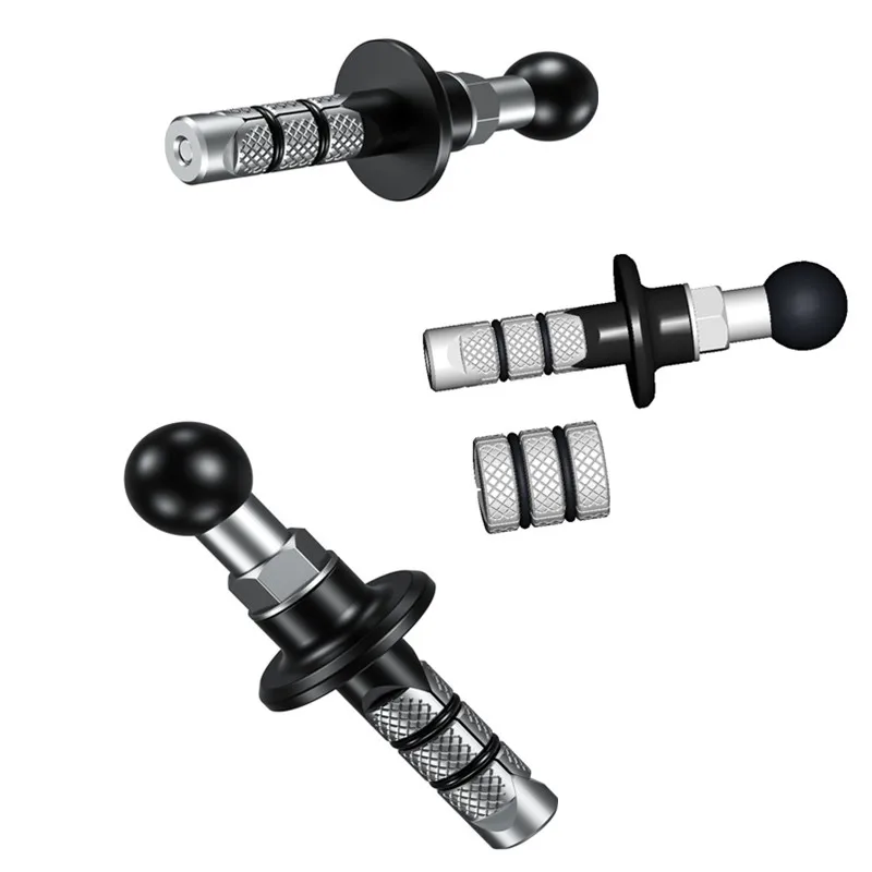 Motorrad-Fahrrad-halterung-schwarze-Gabel-Vorbau-Basis-mit-17mm-25mm ...