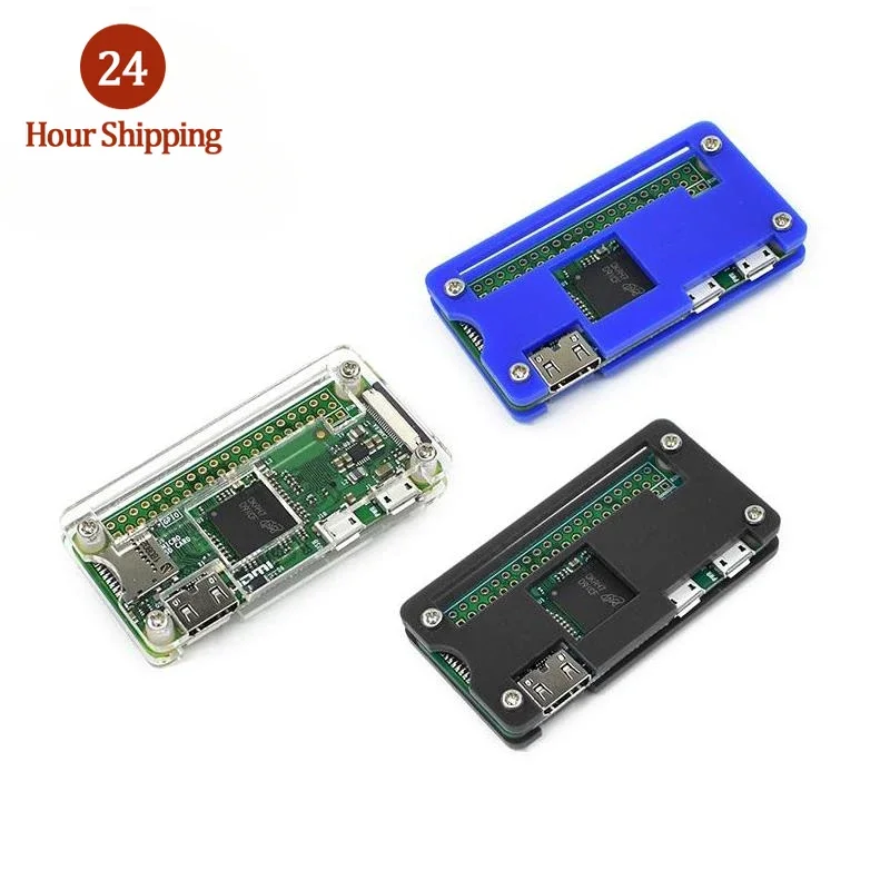 Raspberry-Pi-Zero-Acrylic-Case-3-Colors-Box-Shell-Transparent-Black ...