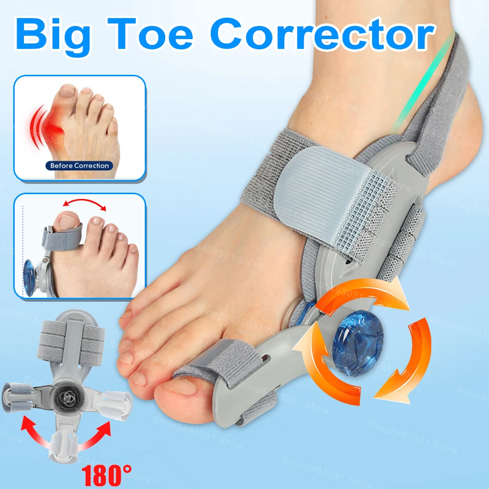 Bunion-Corrector-Adjustable-Toe-Separator-Hallux-Valgus-Correction ...