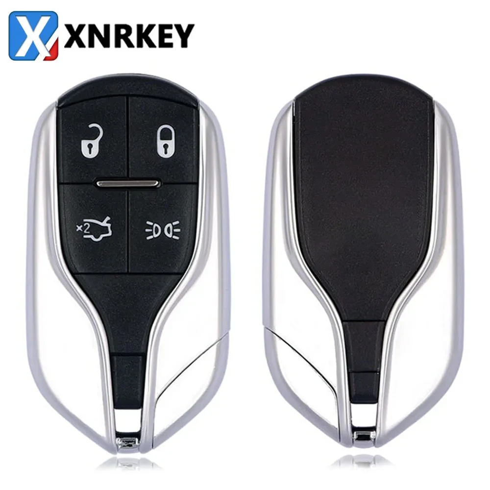 XNRKEY-4-Button-Remote-Smart-Luxury-Car-Key-Shell-Fob-for-Maserati ...