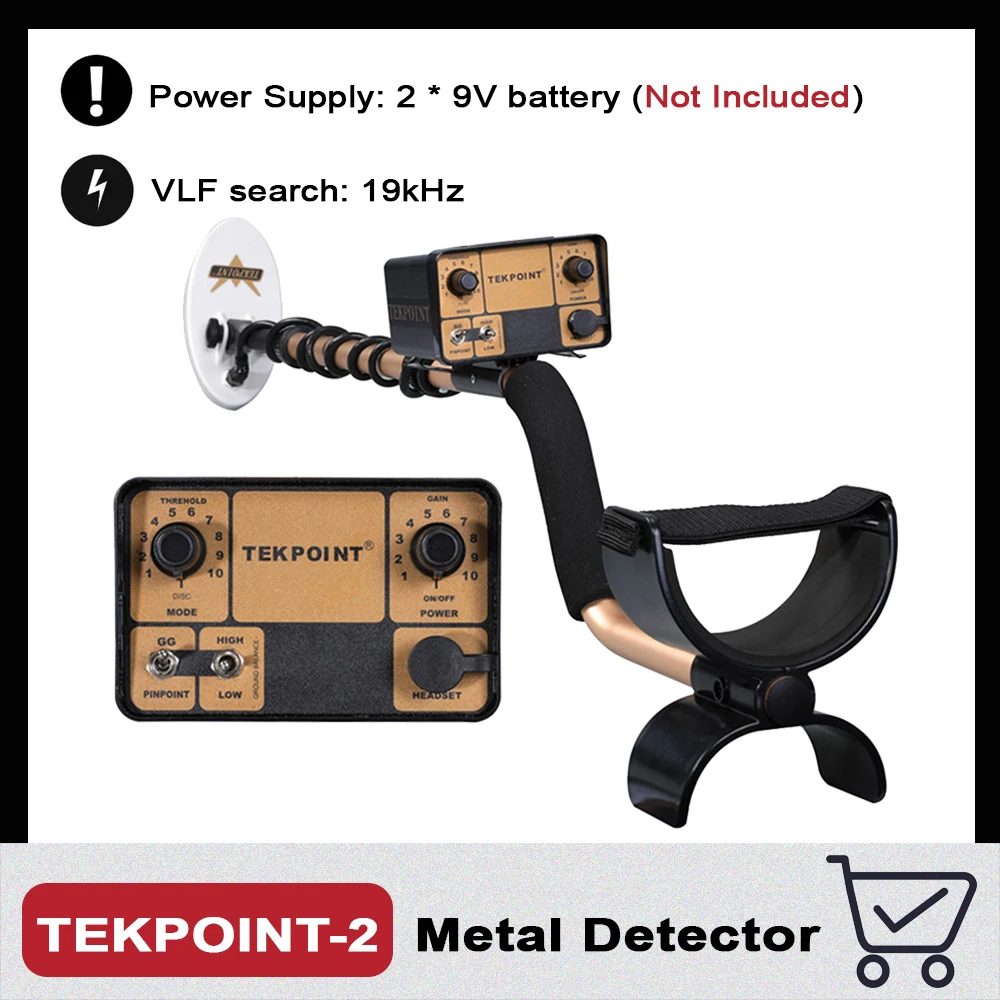 TEKPOINT-2-Metal-Detector-Professtional-Underground-Gold-Detectors ...