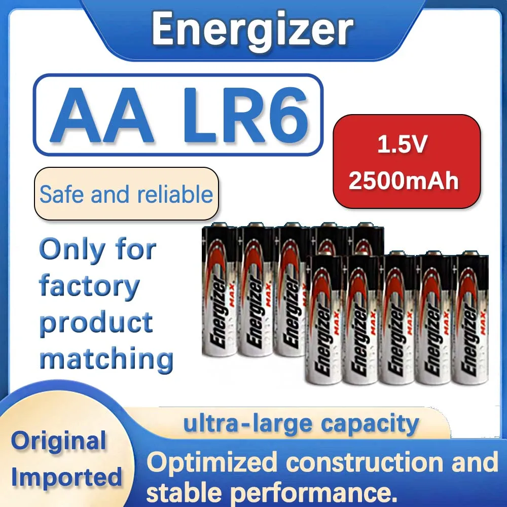 4pcs-Energizer-Original-NEW-AA-LR6-Alkaline-Battery-For-Flashlight-Toys ...