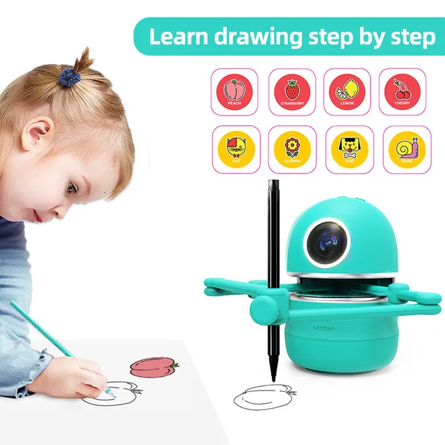 Kids Innovative Drawing Robot Technology Automatic Painting Learning ...
