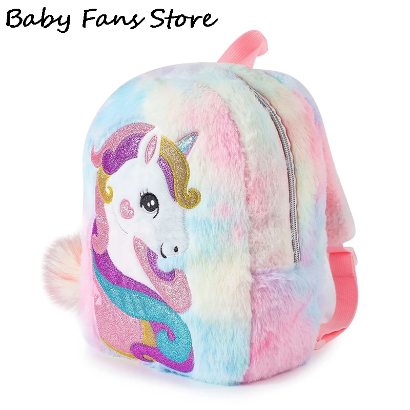 Children-Shoulder-Bags-Soft-Fur-Lovely-Dolls-Kids-Kawaii-Backpacks ...