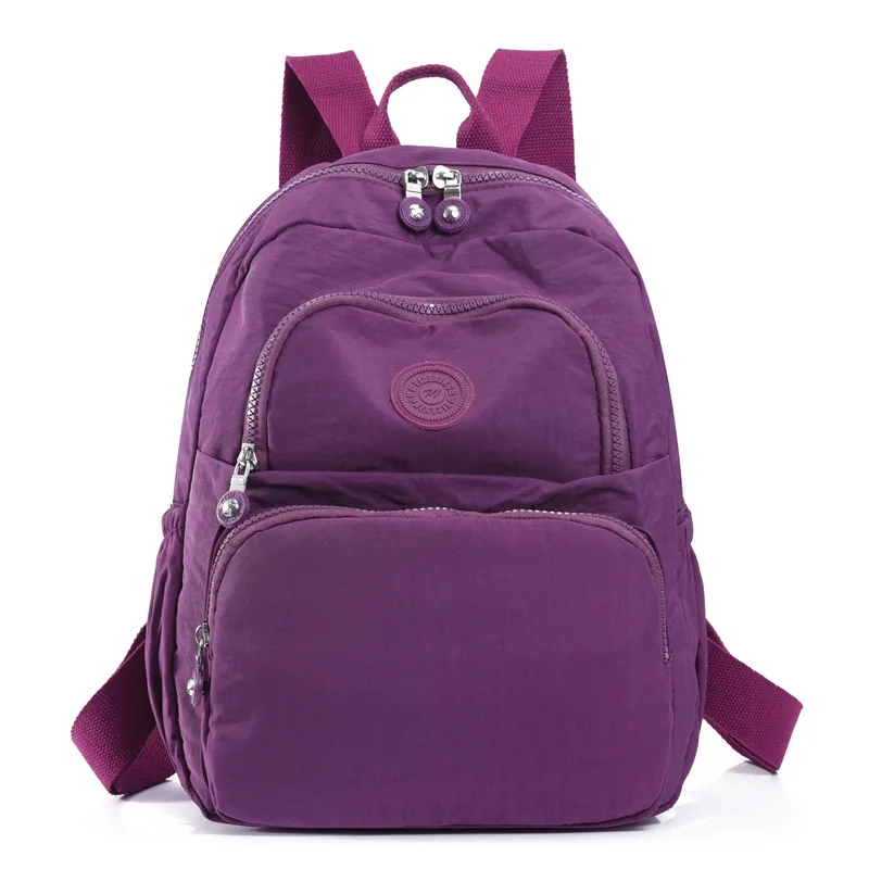 Waterproof Nylon Oxford Travel Backpack Lightweight Large Capacity for ...