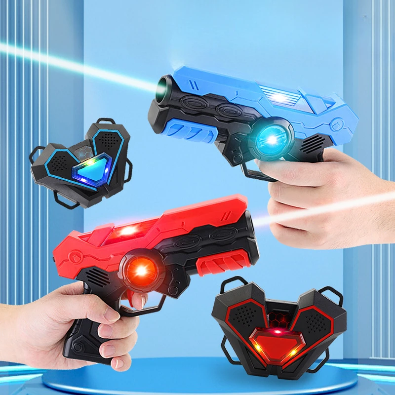 Electric-Infrared-Laser-Tag-Gun-Indoor-Shooting-Battle-Toy-Gun-with ...