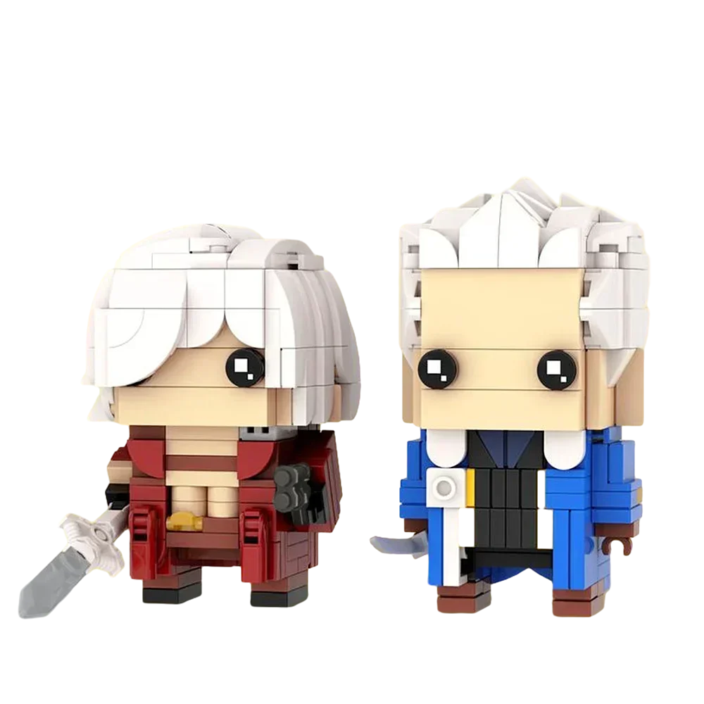 Gobricks-MOC-Dante-Vergil-Brickheadz-Model-Bricks-Devil-May-Cry ...