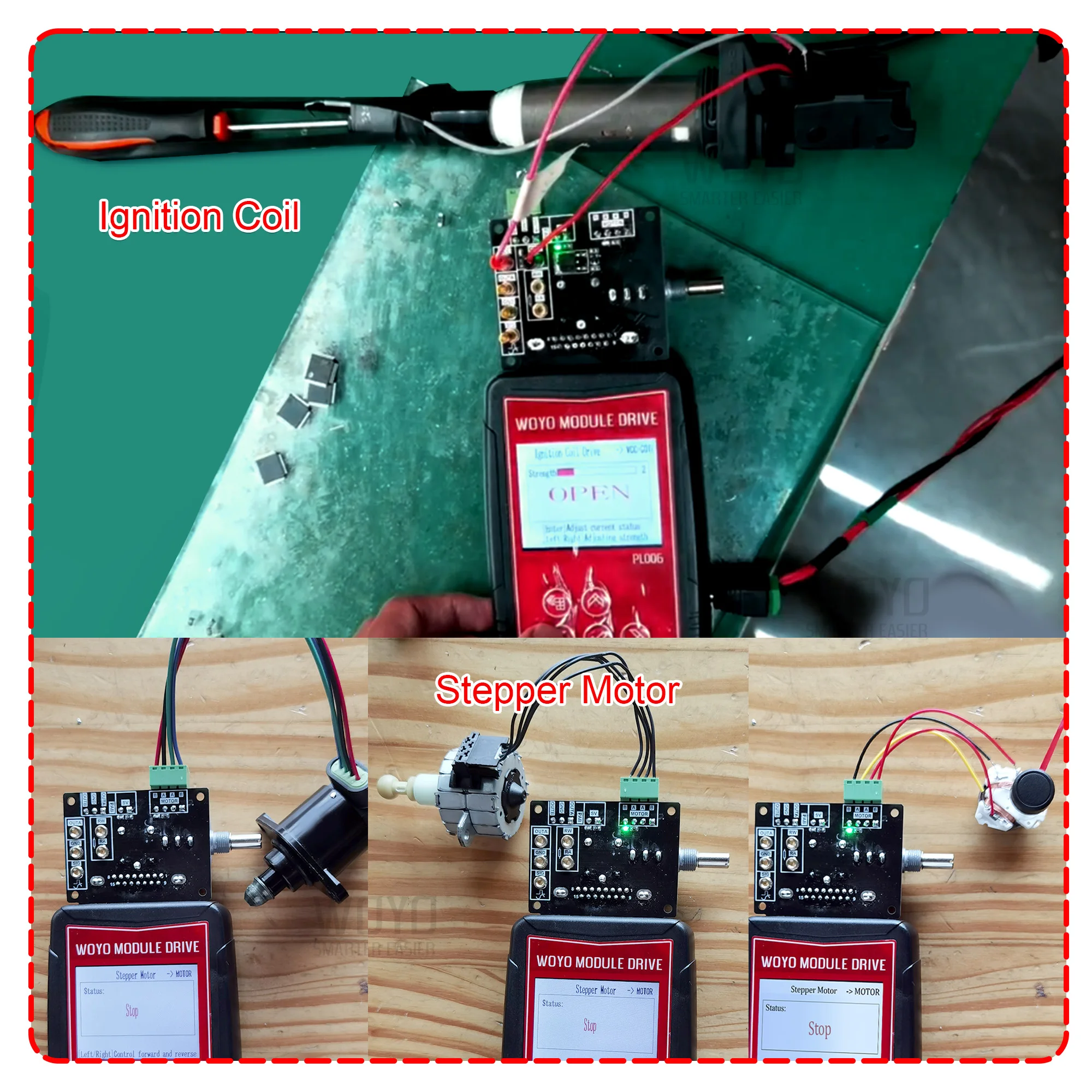 WOYO-otomobil-ate-leme-bobini-test-cihaz-ile-4-5-in-ekran-12V-ara ...