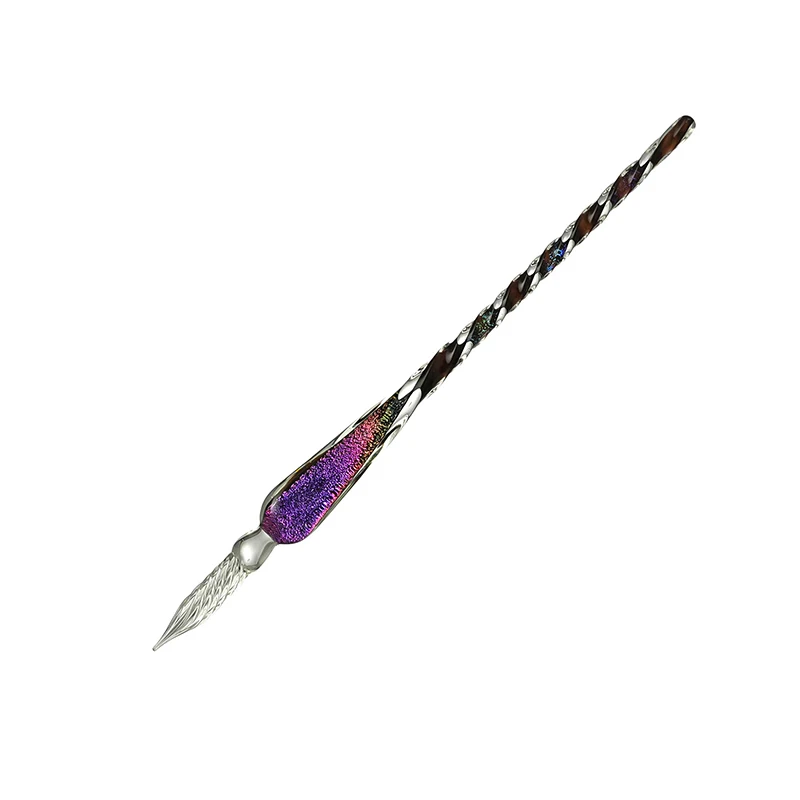 1 pcs Glass Dip Pen Crystal Signature Pen for Art ,Writing, Decoration ...