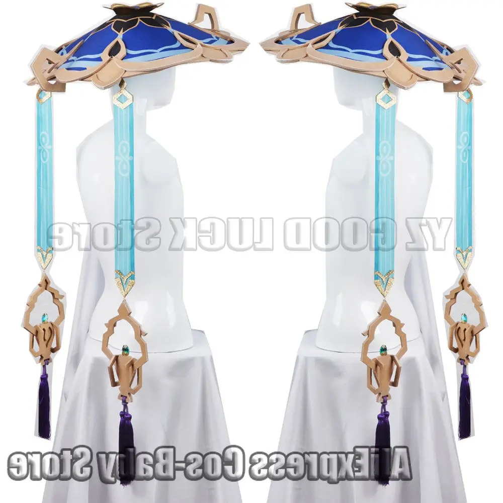 Wanderer-Cos-Hats-San-Bing-Halloween-Props-Game-Genshin-Impact ...