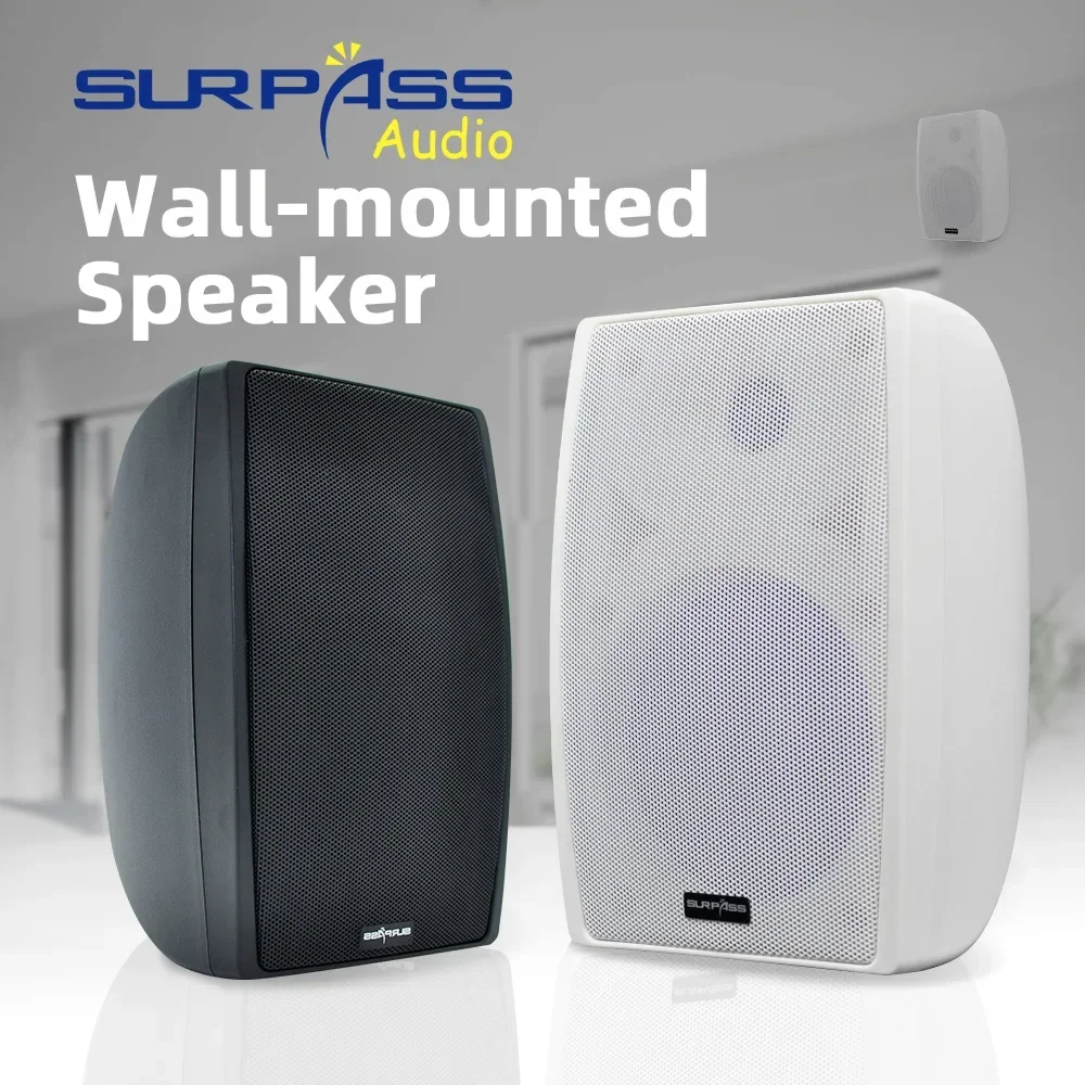Home-Theater-Sound-System-20W-8ohm-Passive-Wall-mounted-Speaker-Stereo ...