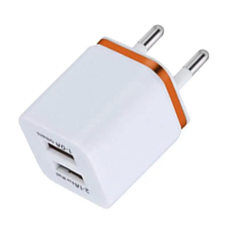 Double Phone Charger Charger Adapter USB Wall Charger Safe Portable ...