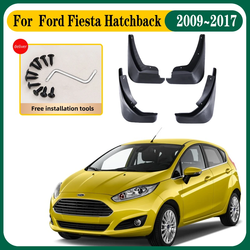 Anti-splash-P-ra-lamas-Do-Carro-Para-Ford-Fiesta-7-Mk7-Hatchback-2009 ...