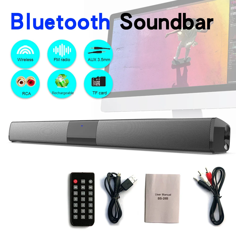 Wireless-Bluetooth-Sound-Bar-Speaker-System-Surround-Stereo-Home ...