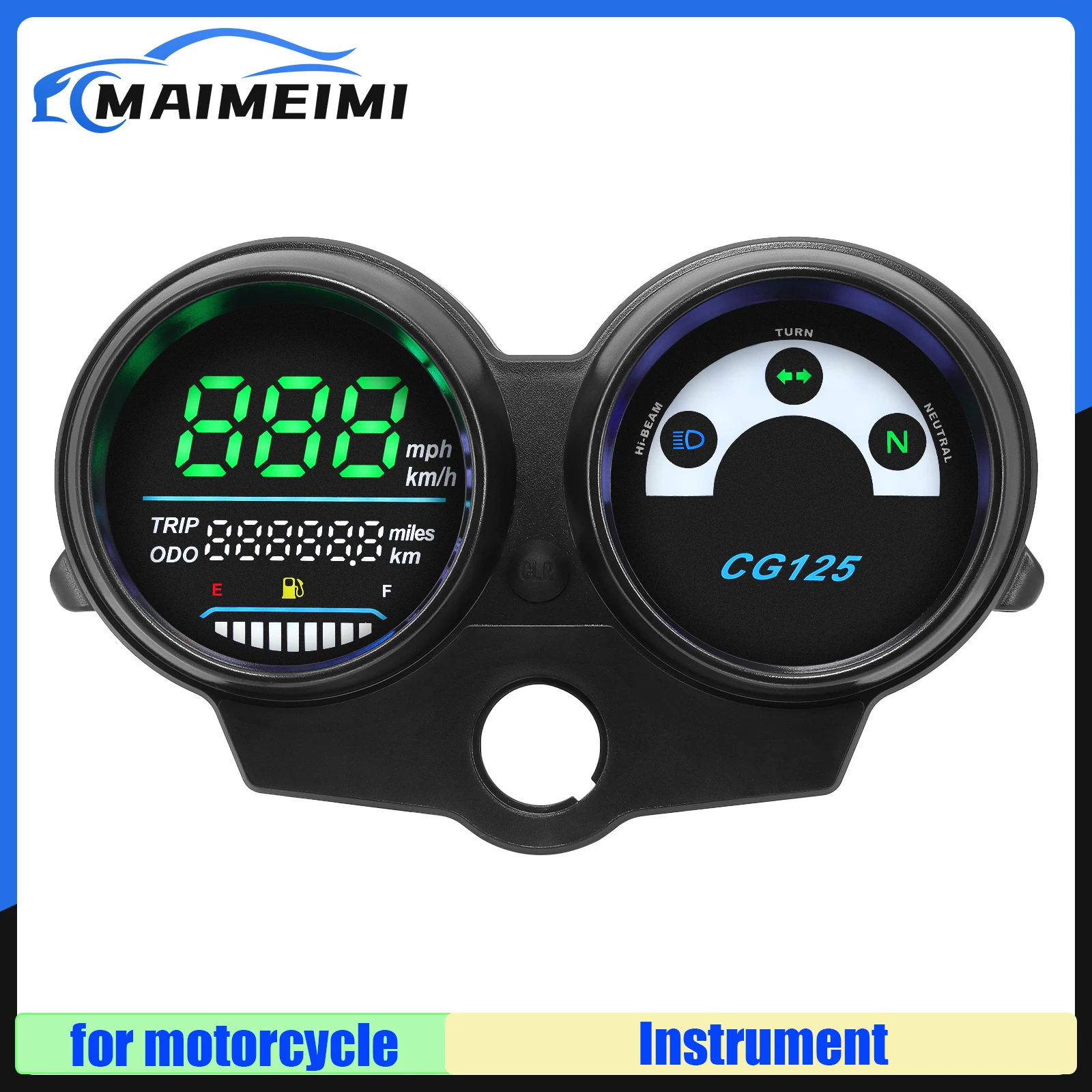 LED-Digital-Meter-Motorcycle-Speedometer-For-CG125-Year-2000-to-2008 ...