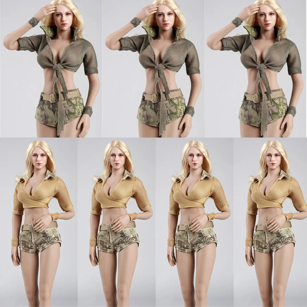 Fg024-Fg025-Fg026-uniforme-de-combate-de-soldado-femenino-a-escala-1-6-Top-corto-de.jpg