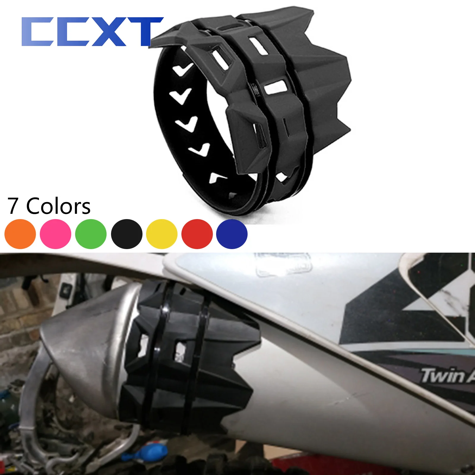 Motorcycle-Exhaust-Tail-Pipe-Muffler-Shield-Protector-For-KTM-SX-XC-XCW ...