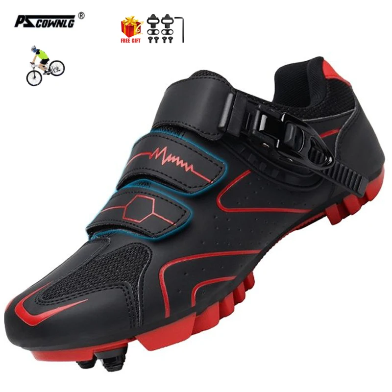 Buty na rower górski męskie buty obuwie rowerowe MTB szybkie klamra ...