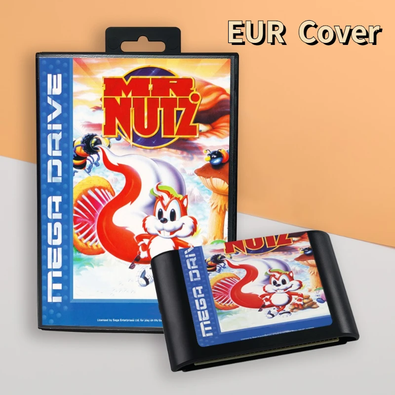 Para-o-Sr-Nutz-EUR-capa-16bit-retro-game-cartridge-para-Sega-Genesis ...