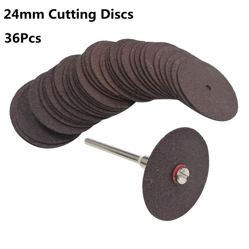 New-36pcs-Dremel-Accessories-24mm-Cutting-Disc-Reinforced-Cutting-Wheel ...