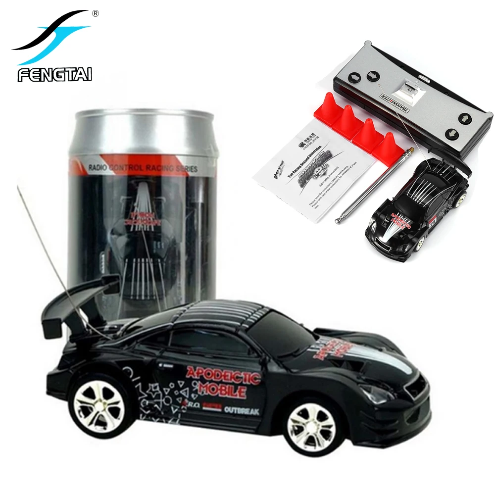 Multicolor-random-cola-cans-mini-speed-sports-car-remote-control-radio ...