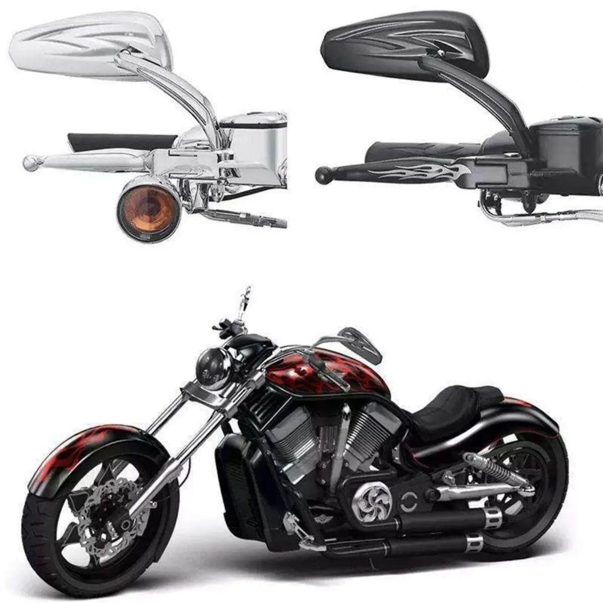 Motorcycle-Rear-View-Mirror-Motorbike-Side-Rearview-Mirrors-For-Harley ...