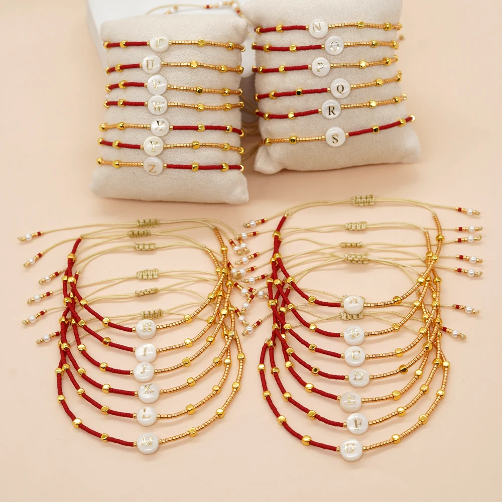 Go2boho-Pulseras-delicadas-de-la-amistad-para-mujer-joyer-a-con-letras ...