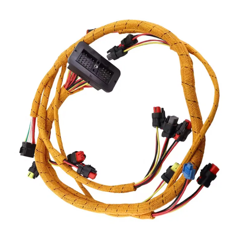 2358202-excavator-accessories-engine-harness-triangle-plug-235-8202-for ...