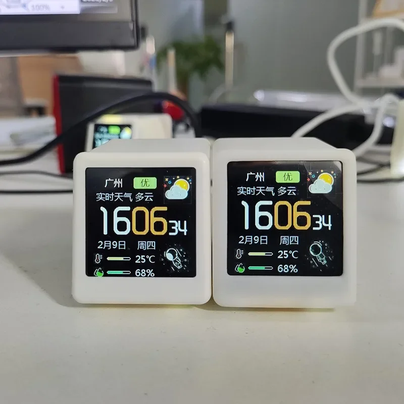 2023-NEW-Outdoor-Smart-Weather-Station-Desktop-LED-Digital-WiFi-Clock ...