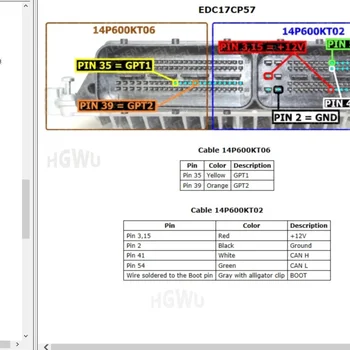 Ecu Connections Guide Ecu Pin Outs Software Boot Ecu PinOuts ...