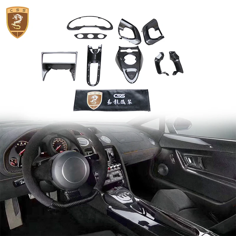 9Pcs-Car-Center-Console-Replacement-Inner-Door-Handle-Protective-Cover ...