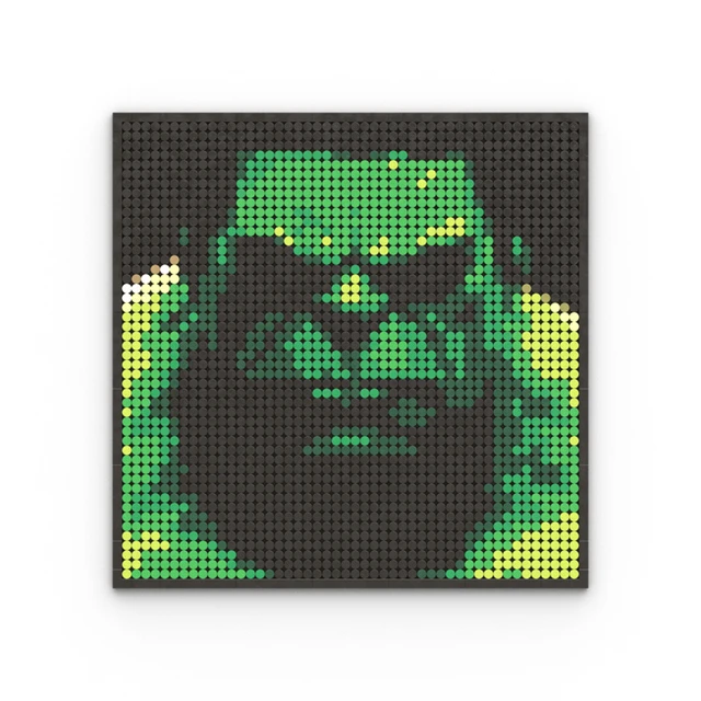 Minecraft Pixel Art Hulk