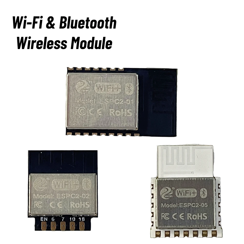 Wi-Fi & Bluetooth Module，Wireless Module ESPC2 01 02 05 With ESP8684 ...