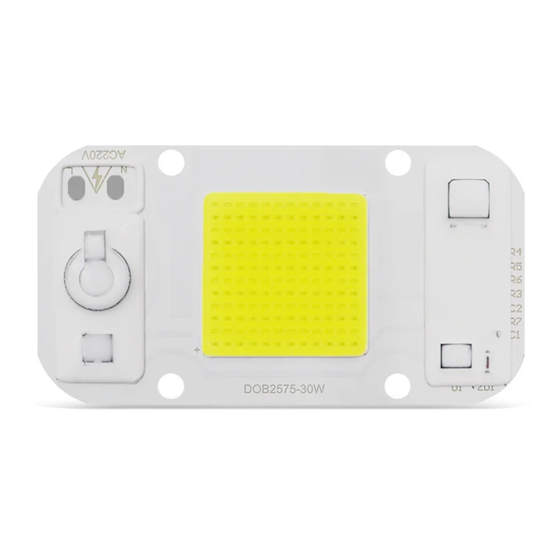 Full Power Free Driverless AC LED COB Chip DOB 25X25 AC220V 230V Smart ...
