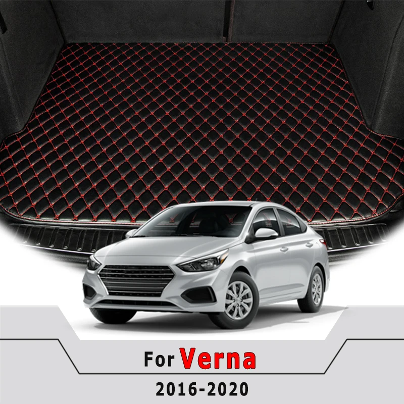Car-Trunk-Mats-Fit-For-Hyundai-For-Verna-2016-2017-2018-2019-2020-Rear ...