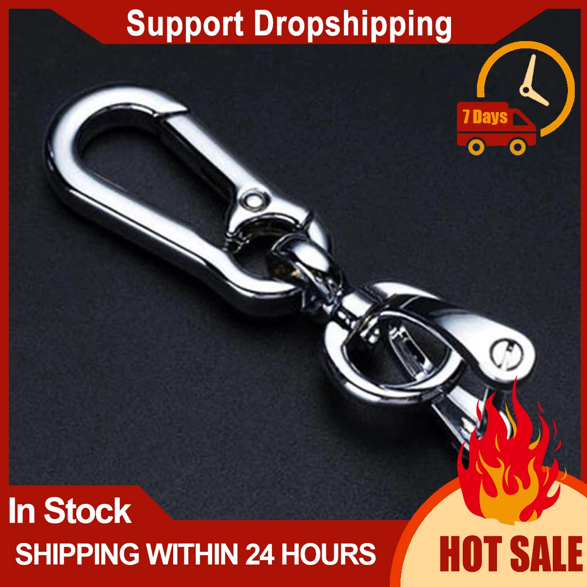 Carabiner-for-Car-Keys-Metal-Car-Keyring-Keychain-Men-s-Key-Chain ...