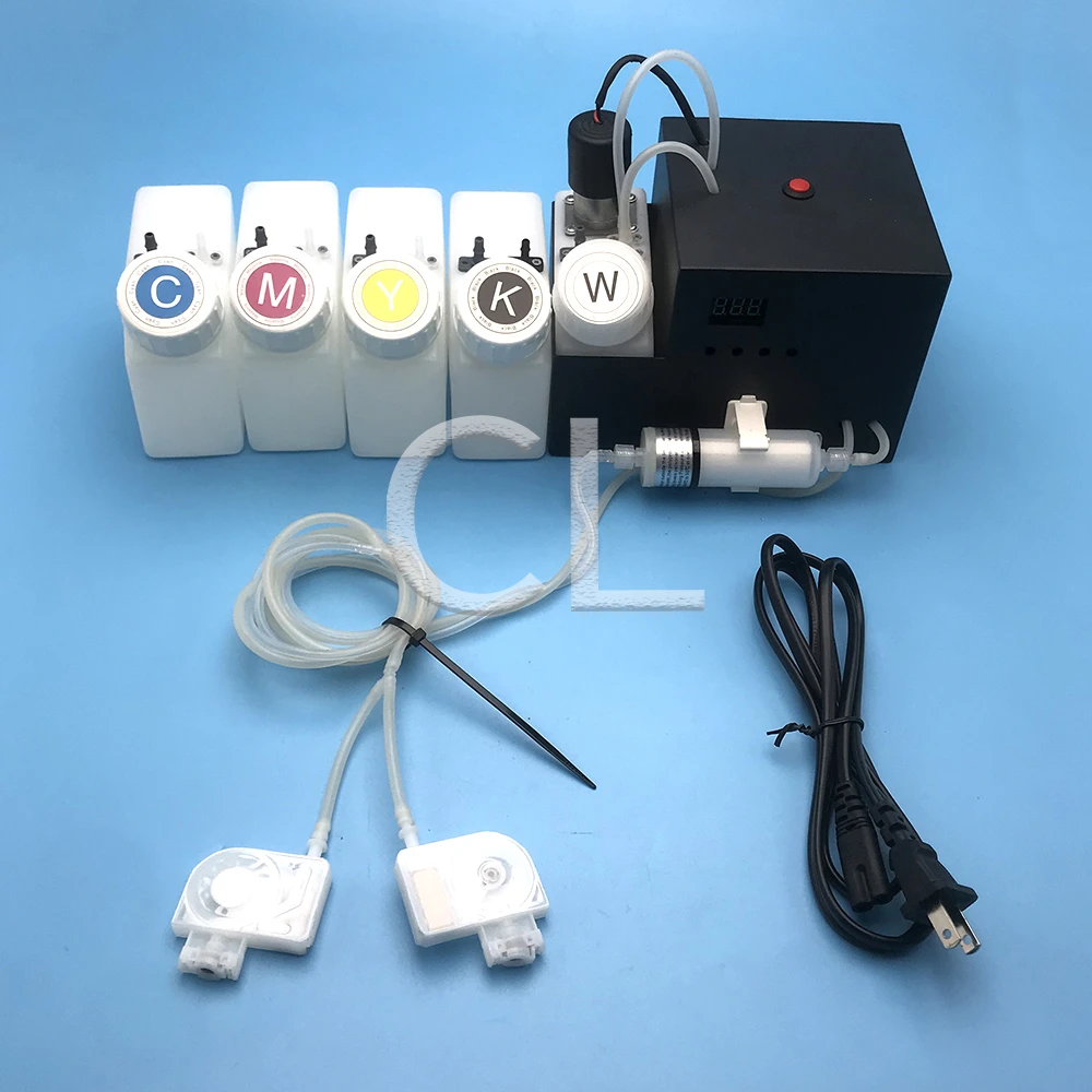 Sistema Ciss de tinta blanca de 250ml con temporizador de Motor ...