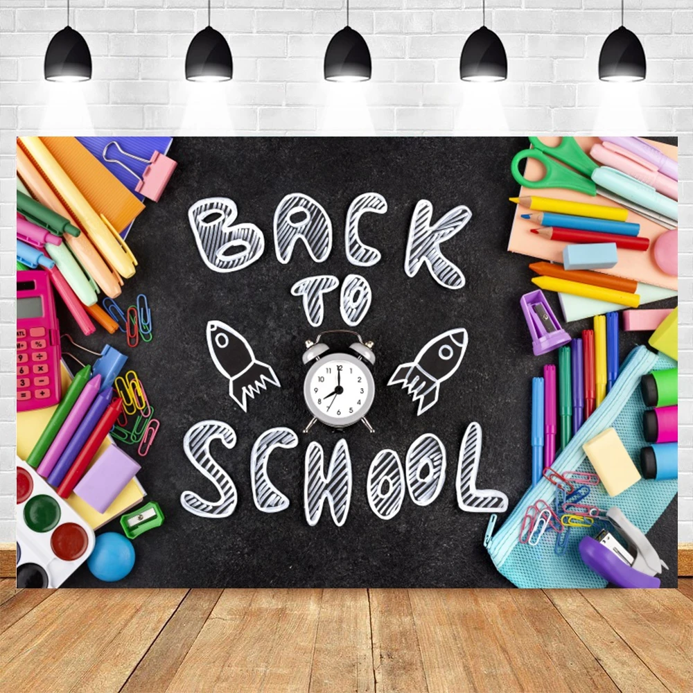 School Chalkboard Background