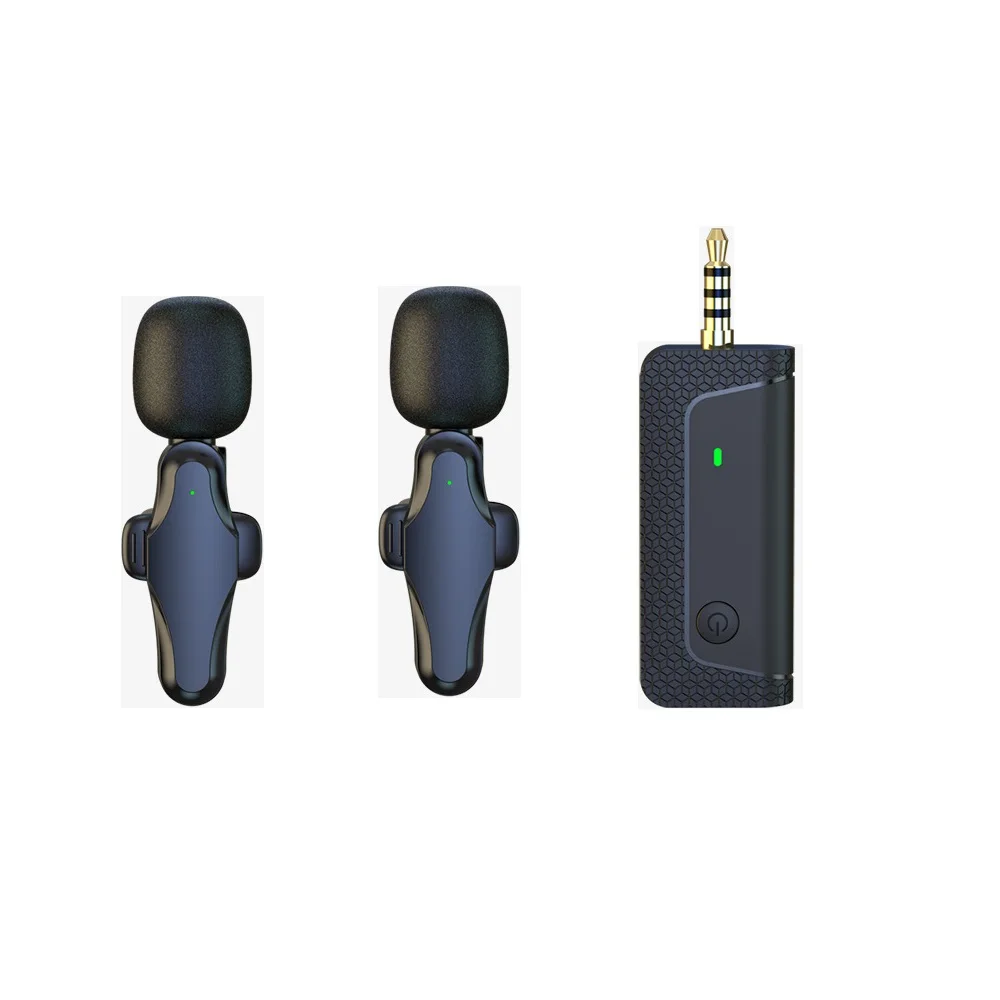 New-Wireless-Lavalier-Microphone-Portable-Audio-Video-Recording-Mini ...
