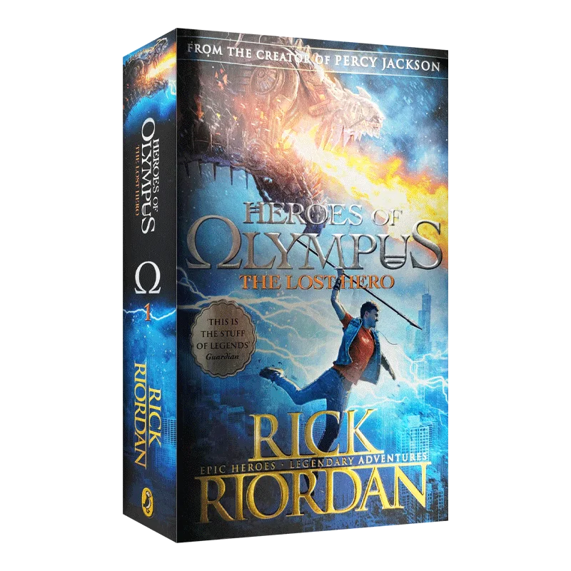 The Lost Hero Rick Riordan, Teen English in books story, Mythology ...