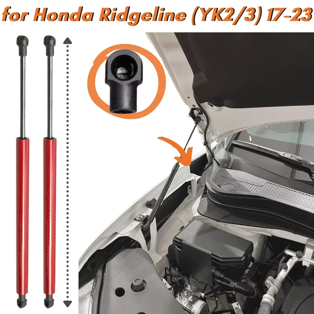 Qty-2-Hood-Struts-for-Honda-Ridgeline-YK2-3-2017-2023-Front-Bonnet ...