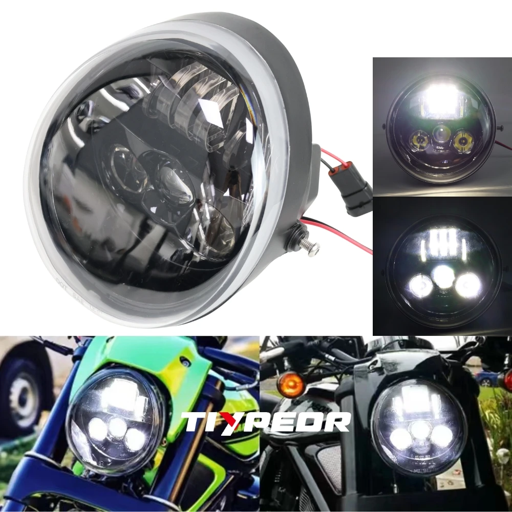 TIYPEOR-Motorcycle-Headlight-For-Harley-V-Rod-Street-Rod-VRSC-MUSCLE ...