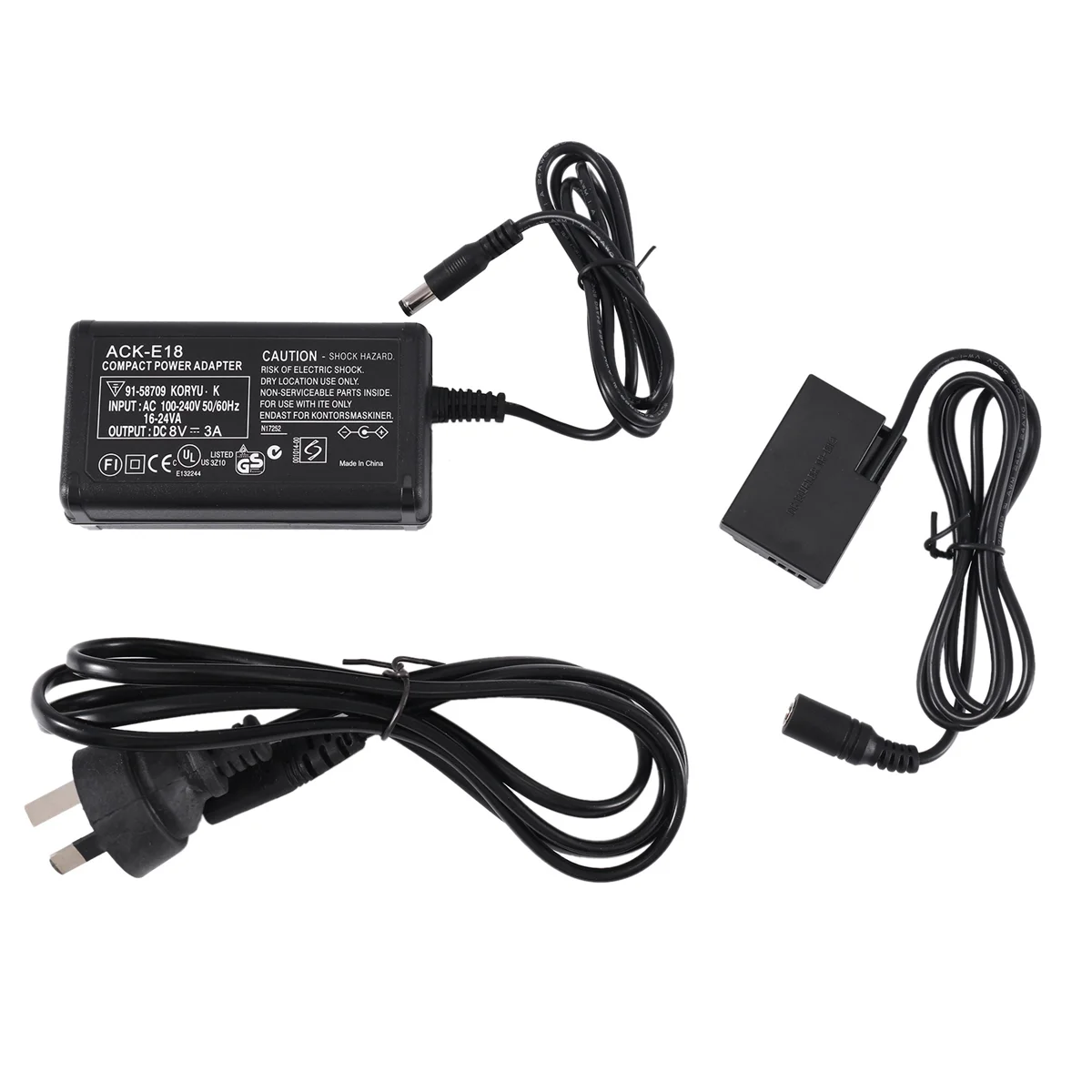 ACK-E18-External-Power-Adapter-for-Canon-750D-800D-200D-77D-x8I-Camera ...