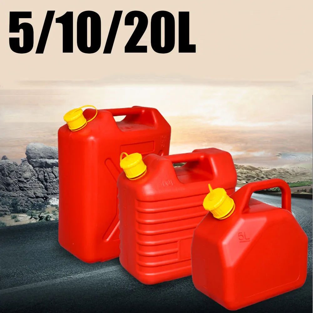 HDPE Plastic Water Wine Storage Petrol Drum 5L 10L 20 litre Car Spare Fuel Tank Drum Oil ...