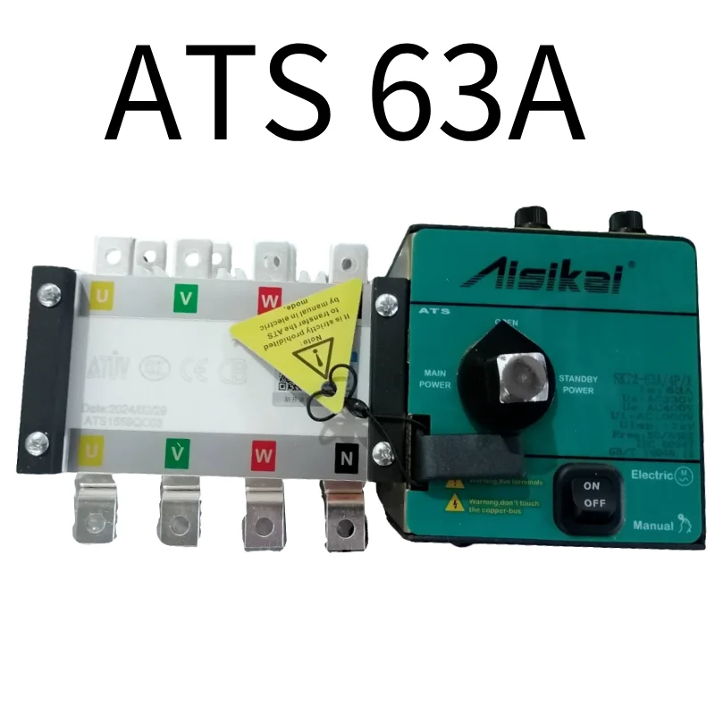 Original-Aisikai-4P-63A-ATS-Dual-Power-Automatic-Transfer-Switch-220V ...