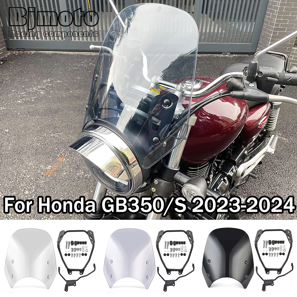 GB350 GB350S Windscreen Windshield For Honda GB 350 350S 2023-2024 Fly ...