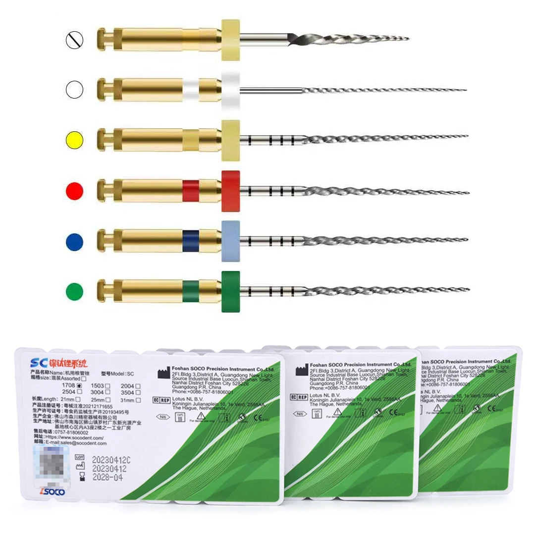 SOCO-6Pcs-Box-Factory-Outlet-Dental-Nickel-Titanium-Heat-Activation ...